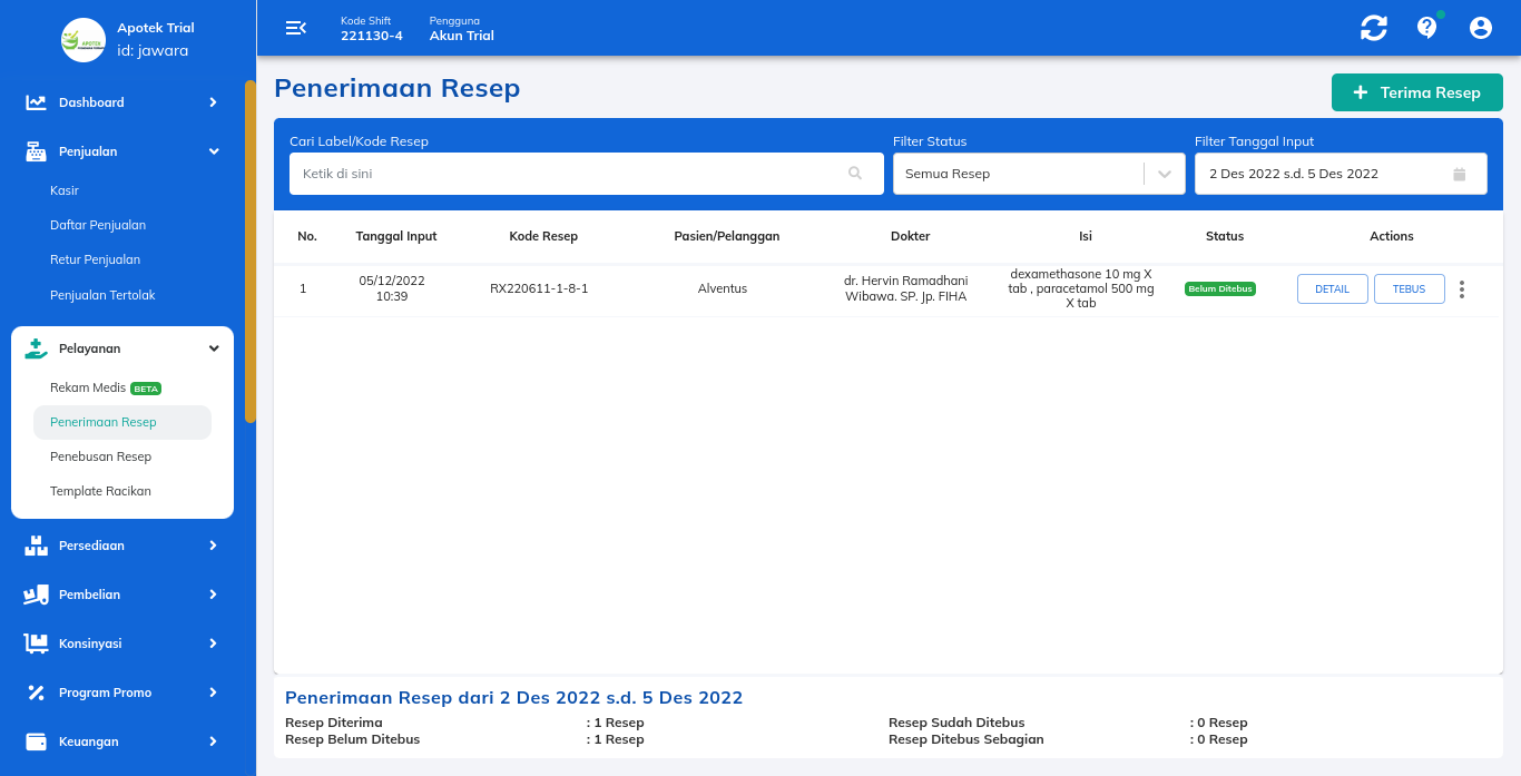 Alur Pelayanan Resep Di Apotek Blog Apotek Digital